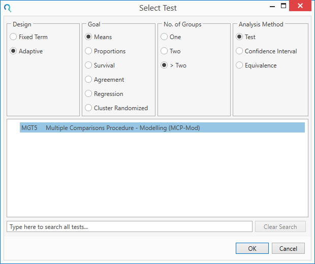 Hypothesis Testing Example - MCP MOD