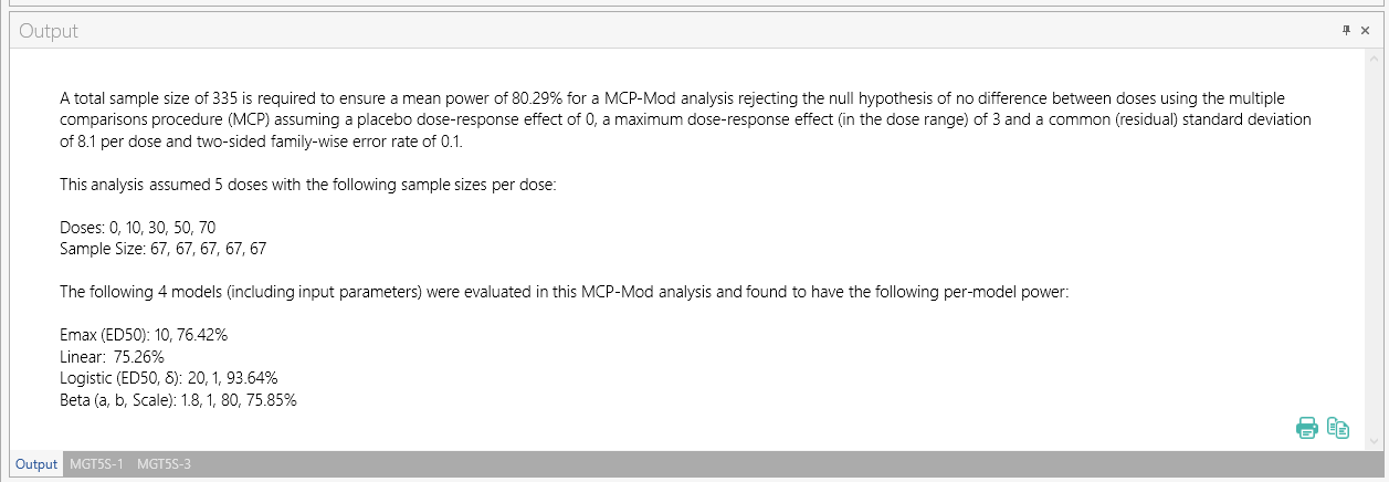 Hypothesis Testing Example - MCP MOD