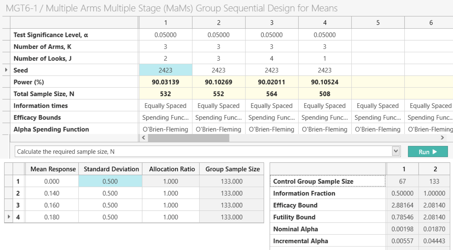 Adaptive Clinical Trial Design with nQuery