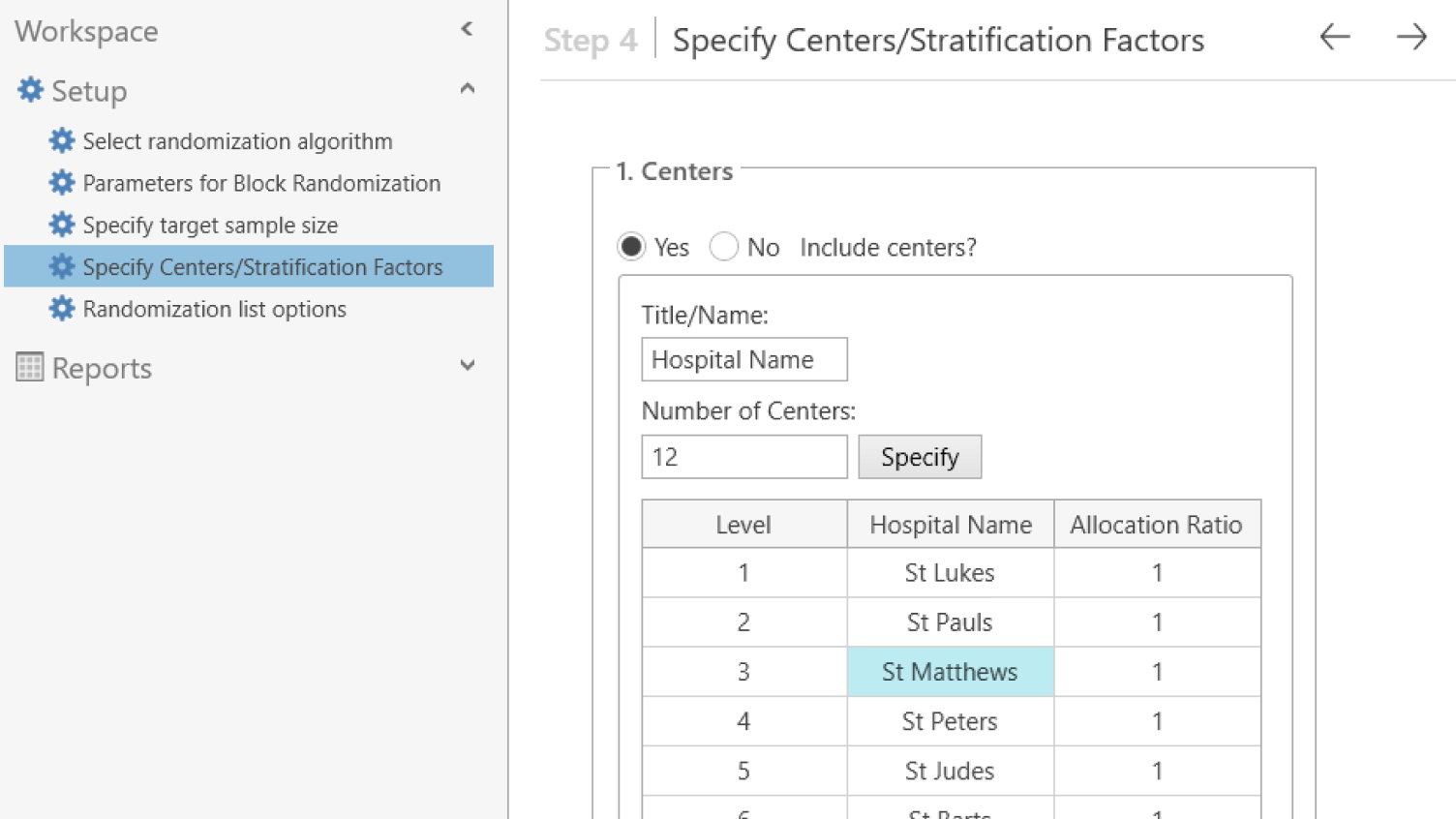 Randomization Lists | Generate and save lists for your trial design