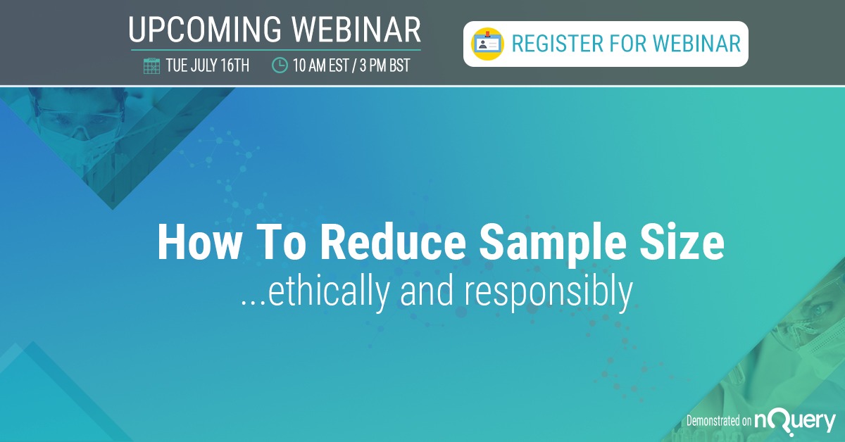 Webinar | How to reduce sample size ethically and responsibly