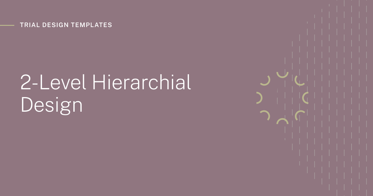 2 Level Hierarchical Design template