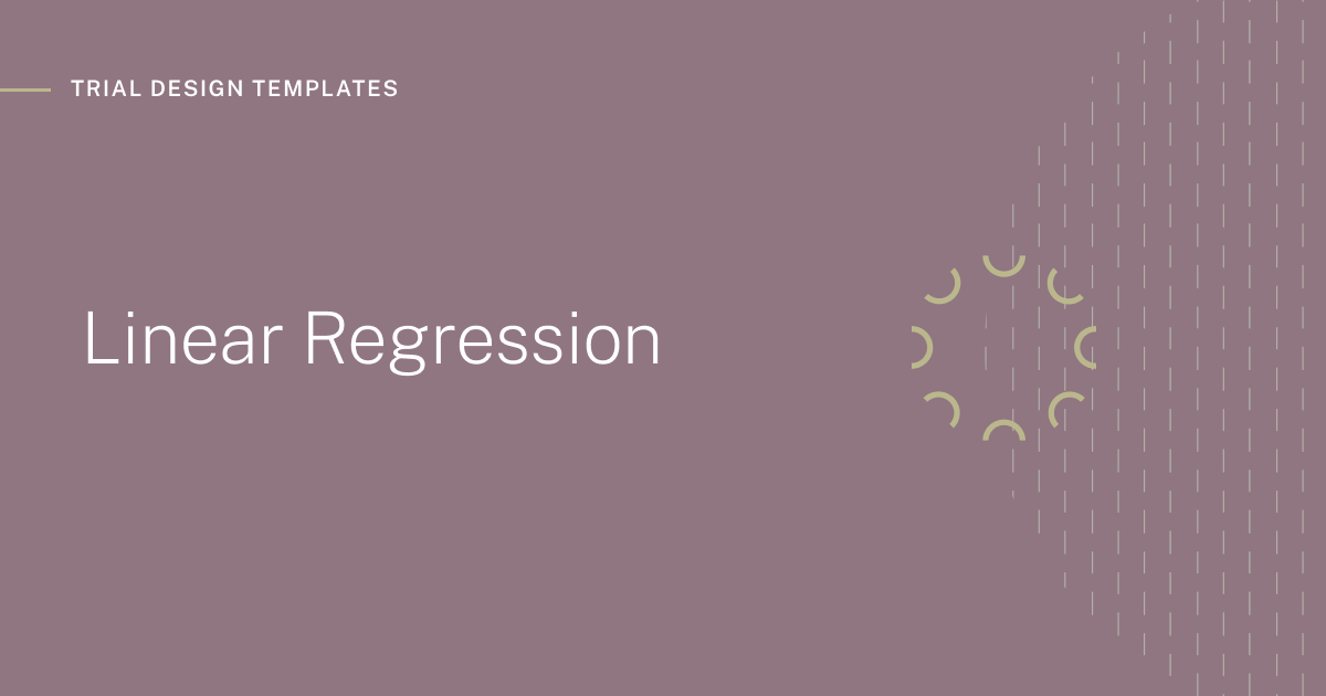 Linear Regression Template