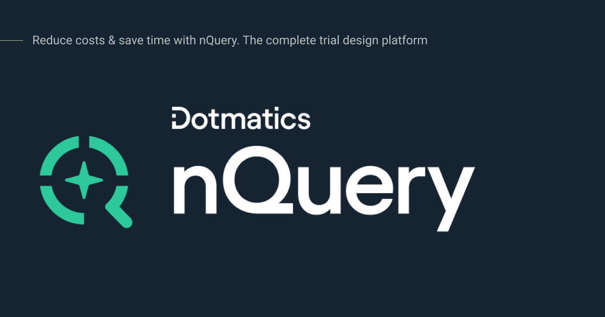 How to use nQuery - Calculate sample size and optimize your trials